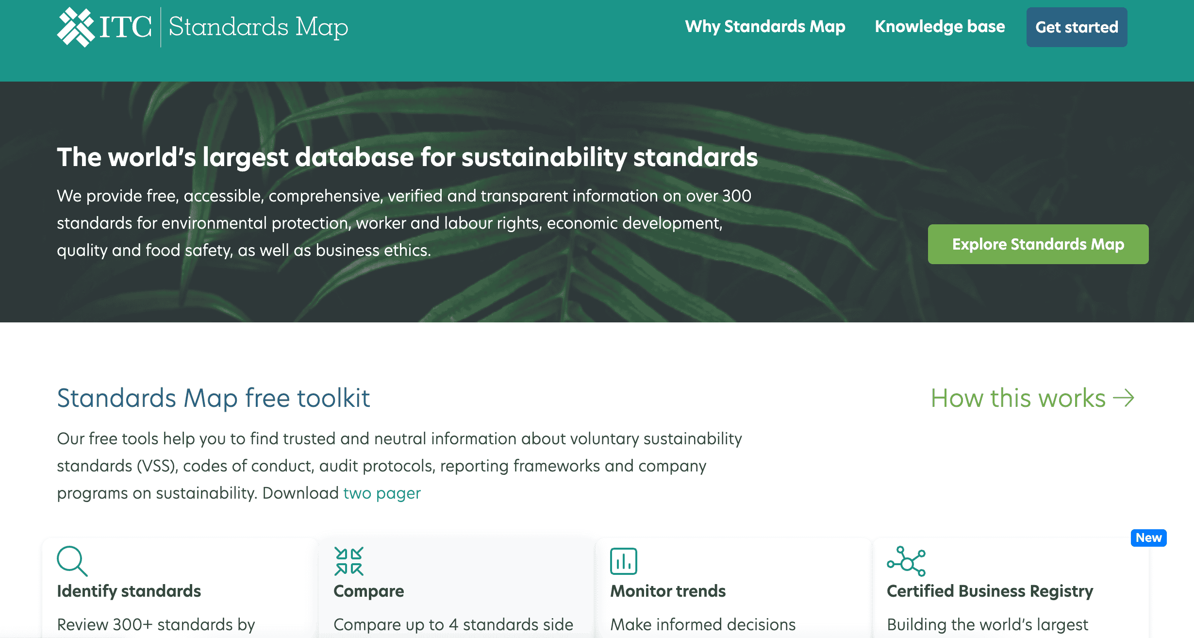 ITC Standards Map - howtoesg.org