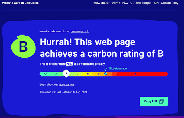 Website Carbon Calculator Howtoesg Org