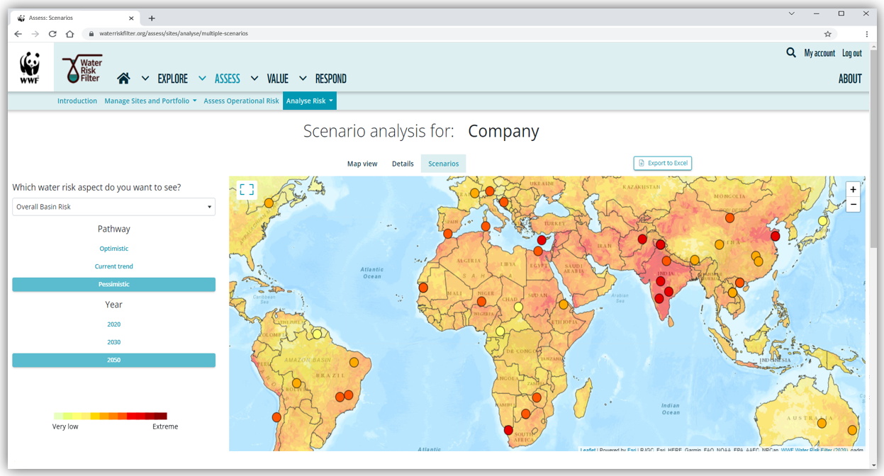 WWF Water Risk Filter - howtoesg.org